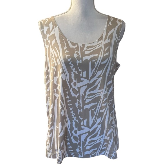 Chico's | Tops | New Chicos Timeless Basic Knit Tank Exploded Global ...